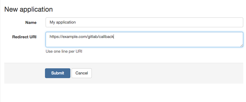 Oauth provider | Integration | Help | GitLab